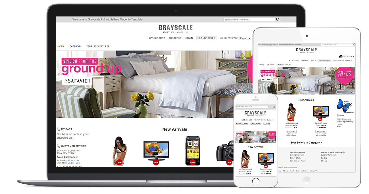 50+ Best FREE Magento Themes & Templates For 2022